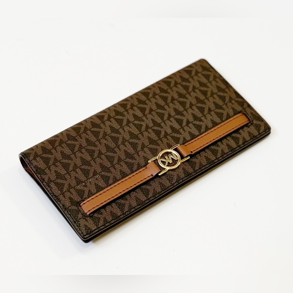 Michael Kors | Bags | Michael Kors Jet Set Reed Large Bifold Wallet Mk ...